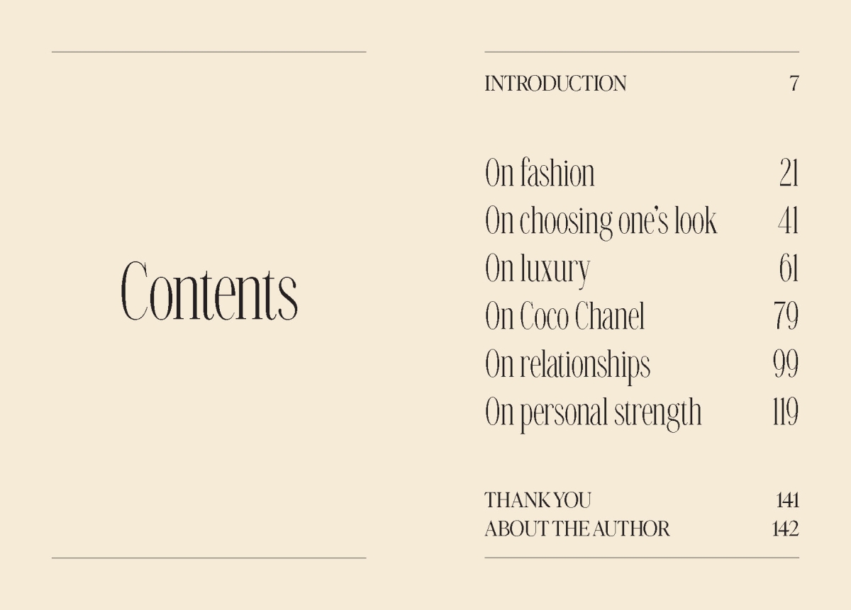 Words from a Fashion Icon: Coco Chanel | Hardie Grant Gift
