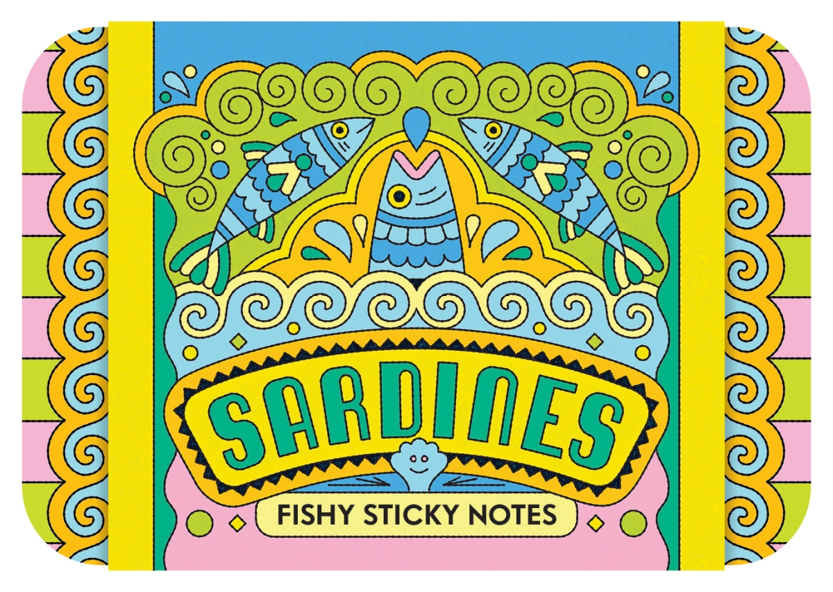 Sardines Fishy Sticky Notes | Hardie Grant Gift